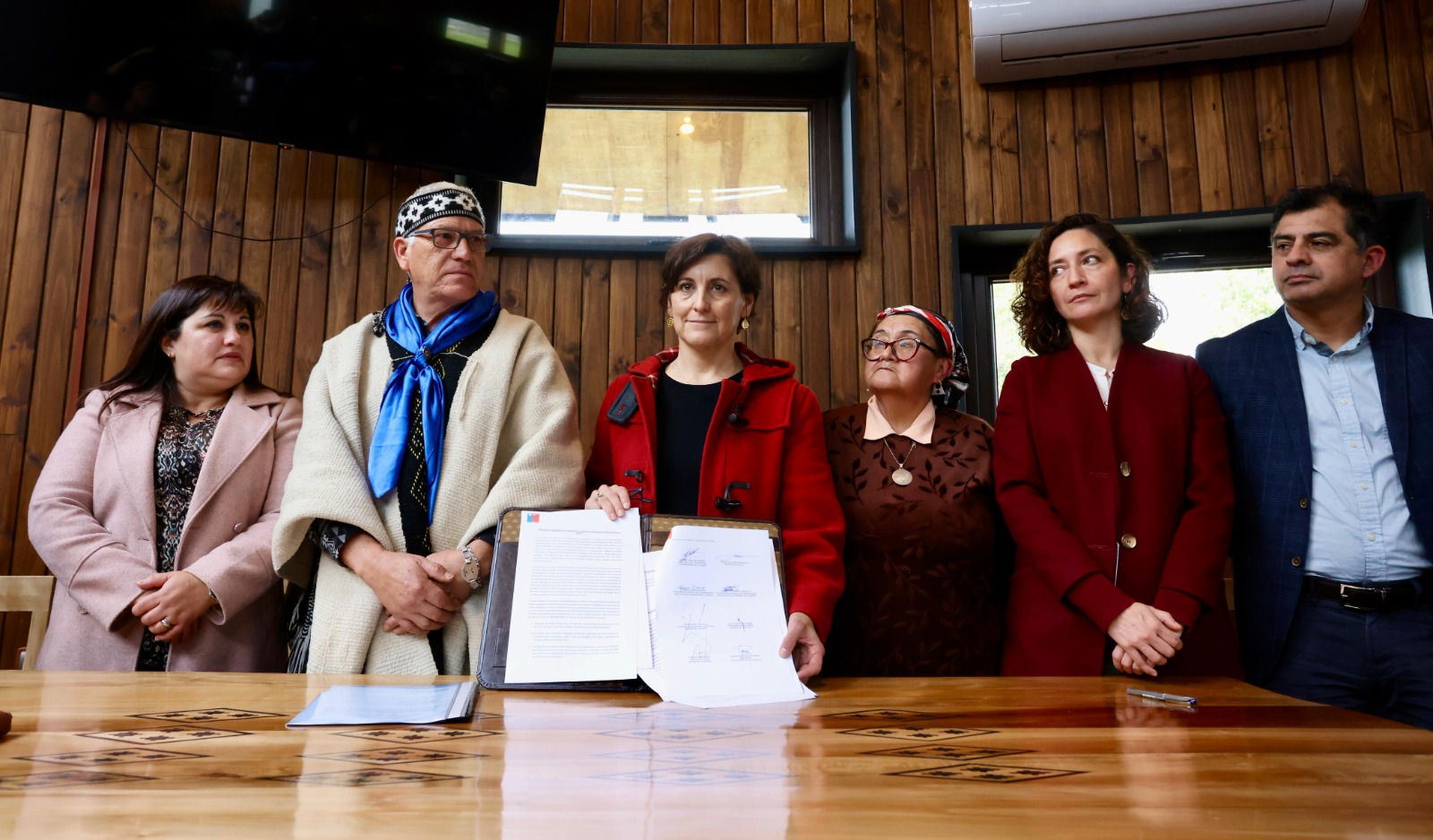 AUTORIDADES DEL ESTADO Y CONSEJO DE COMUNIDADES MAPUCHE DE LA UNIÓN ...